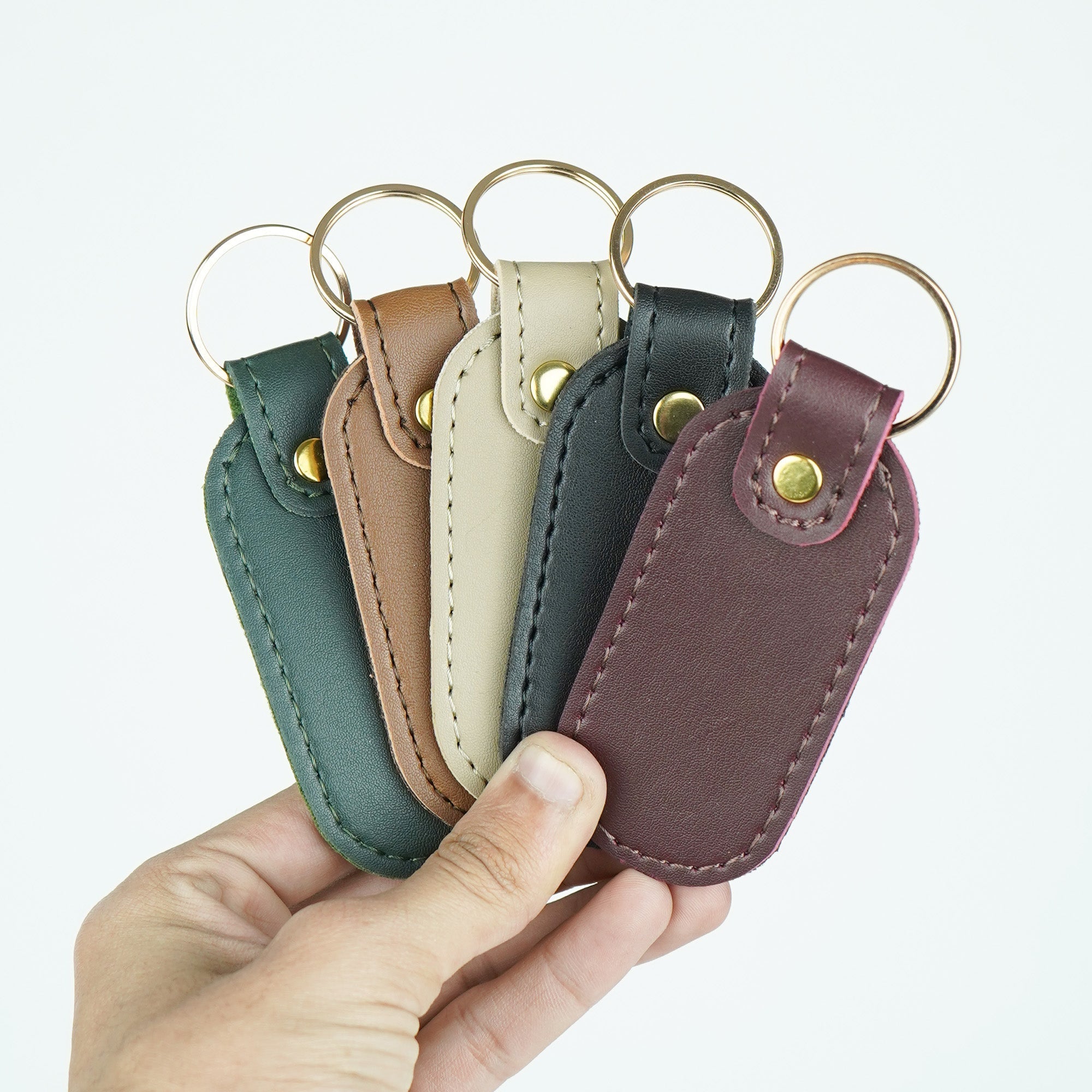 Round-Rec Shape Keychain – Bagelia